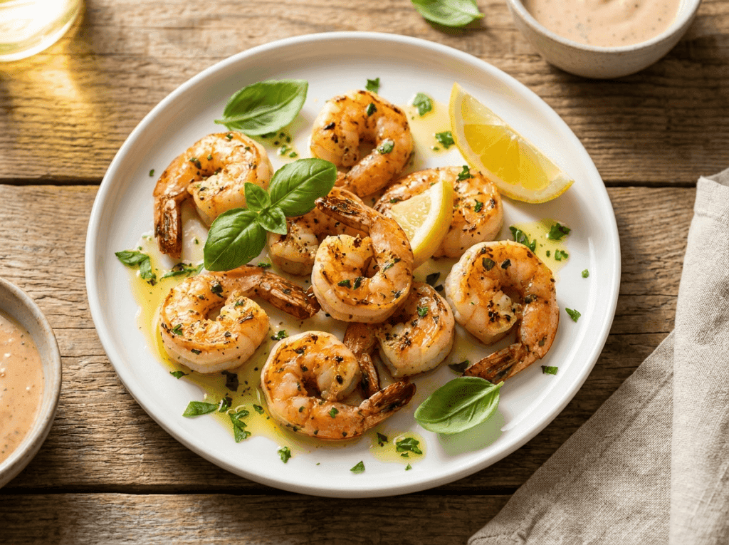 Air Fryer Shrimp Recipe — Fresh Herb Marinade | Kelvin's Kitchen
